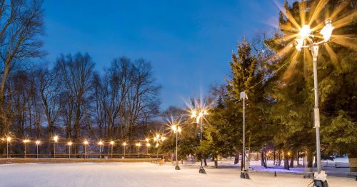 Are there weather-resistant lighting options suitable for outdoor ice ...